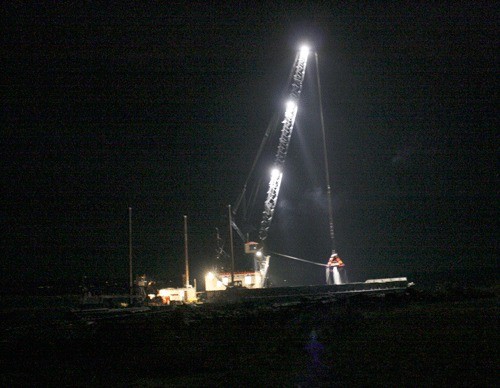 When the ferry quits, dredging begins at Keystone Harbor | Whidbey News ...
