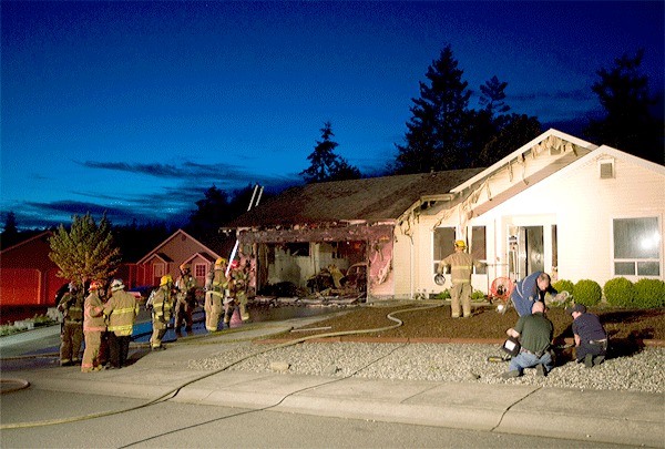 Fire decimates home, claims dog of deployed Oak Harbor sailor | Whidbey ...