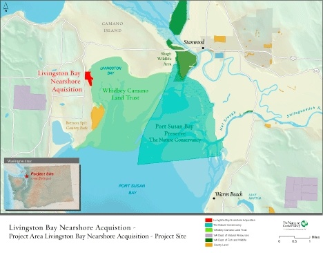 Island County shoreline protected by Nature Conservancy | Whidbey News ...