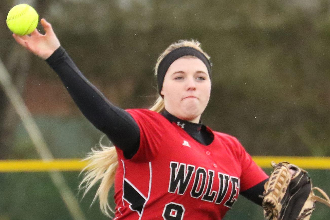 Role playing: Briscoe does her part to help Wolves win | Whidbey News-Times
