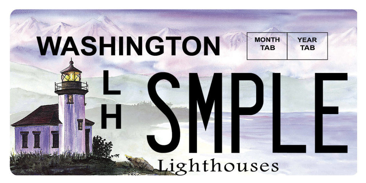Lighthouse license plates top $1 million in sales | Whidbey News-Times