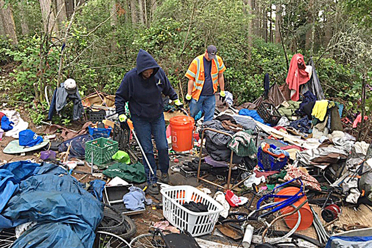 Work crews clean up trashed sites | Whidbey News-Times