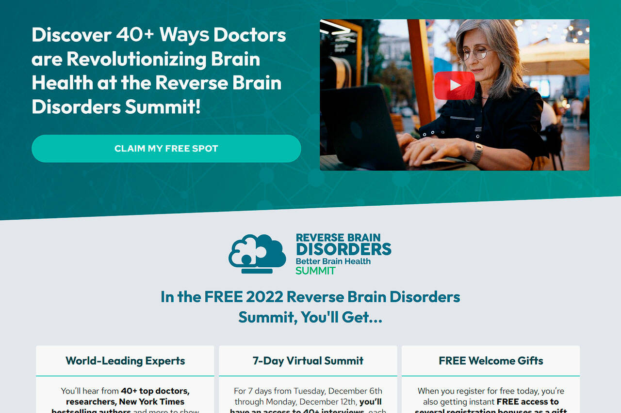 Reverse Brain Disorders Summit Review (Better Brain Health Virtual ...