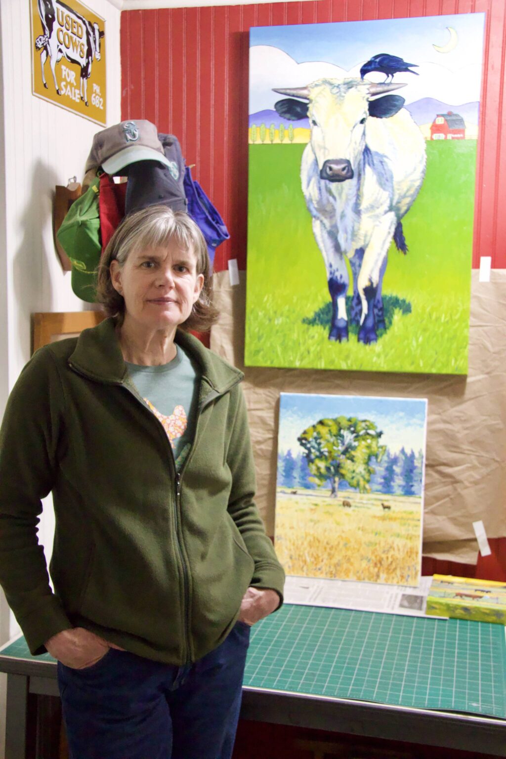 From barns to barnyard critters: Whidbey painter is known for her ...