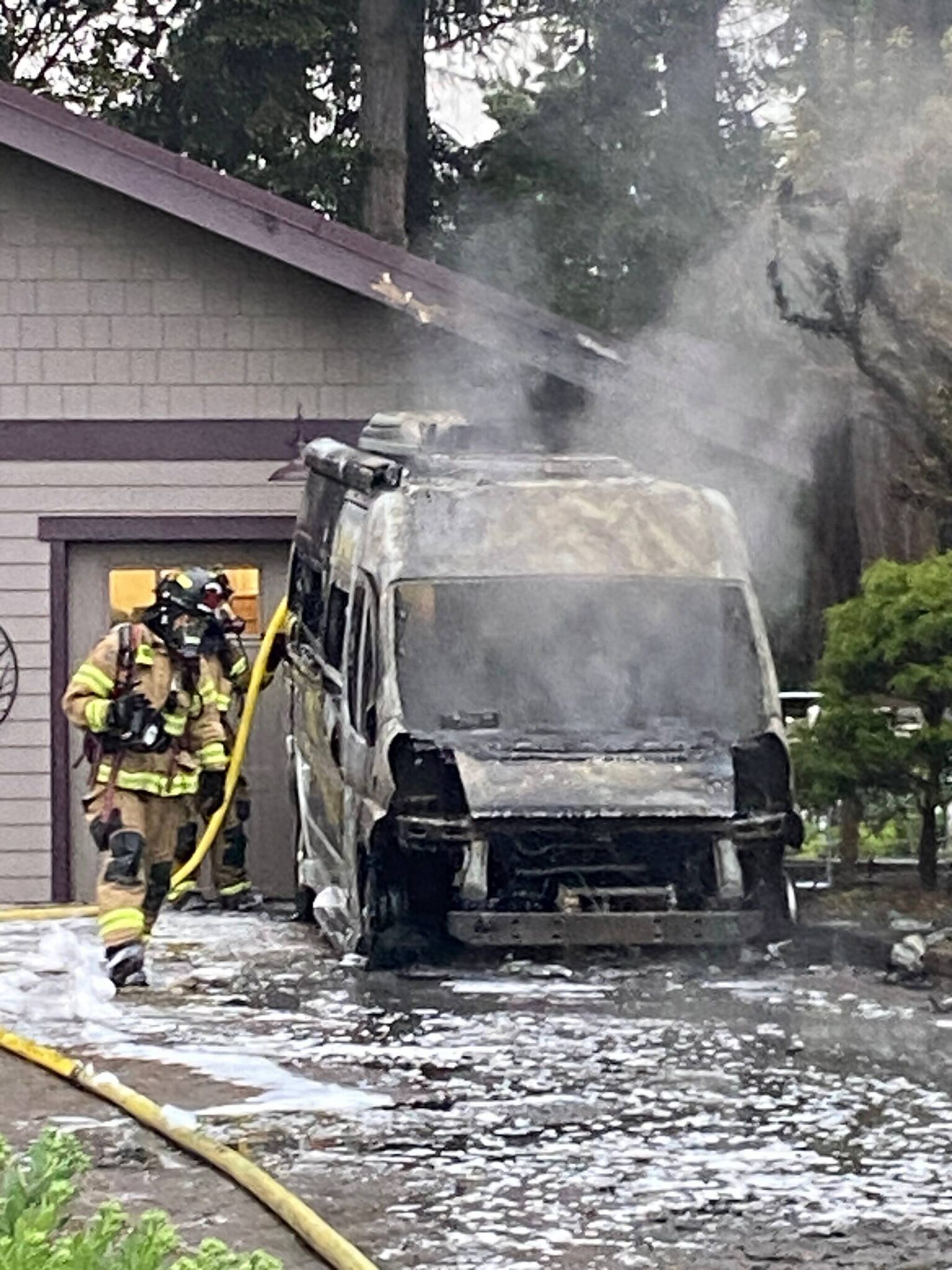 Fire ignites RV in Freeland | Whidbey News-Times