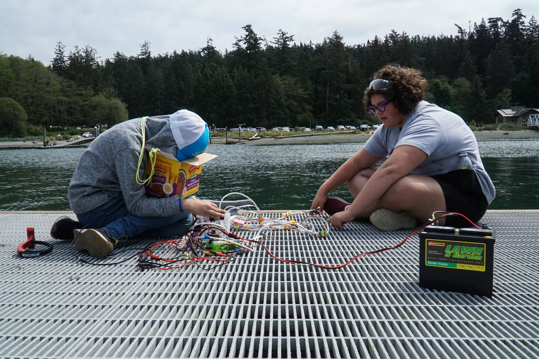 Youth robot club plunges into Cornet Bay | Whidbey News-Times