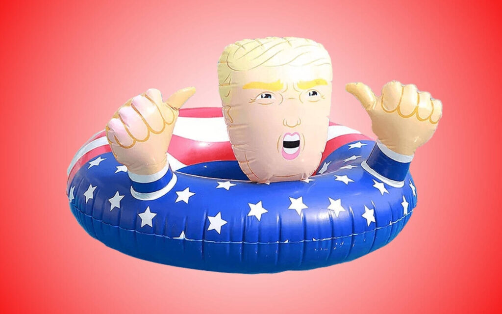Trump PREZ Inflatable Pool Float Lounger Review - Is It Really The ...