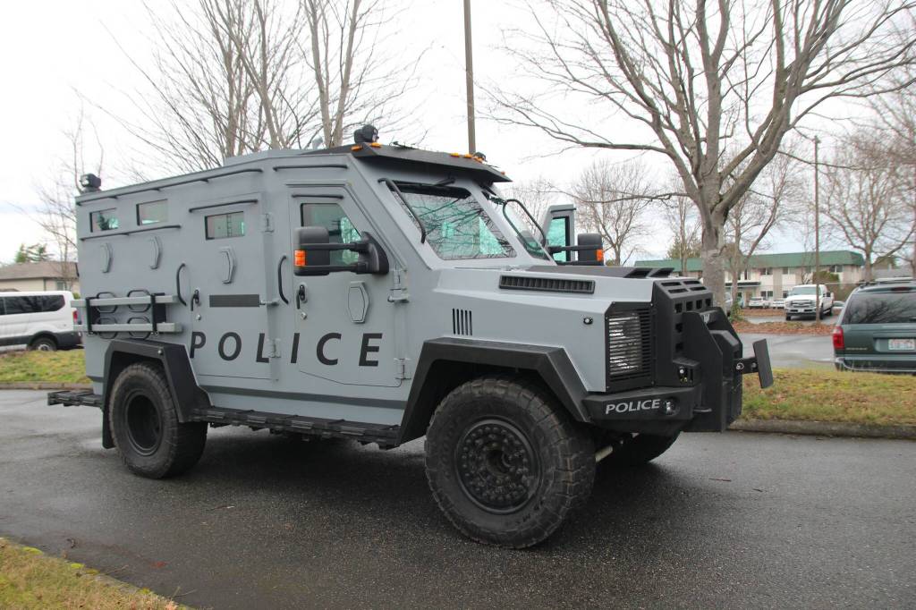 OHPD officers begins training with armored vehicle | Whidbey News-Times